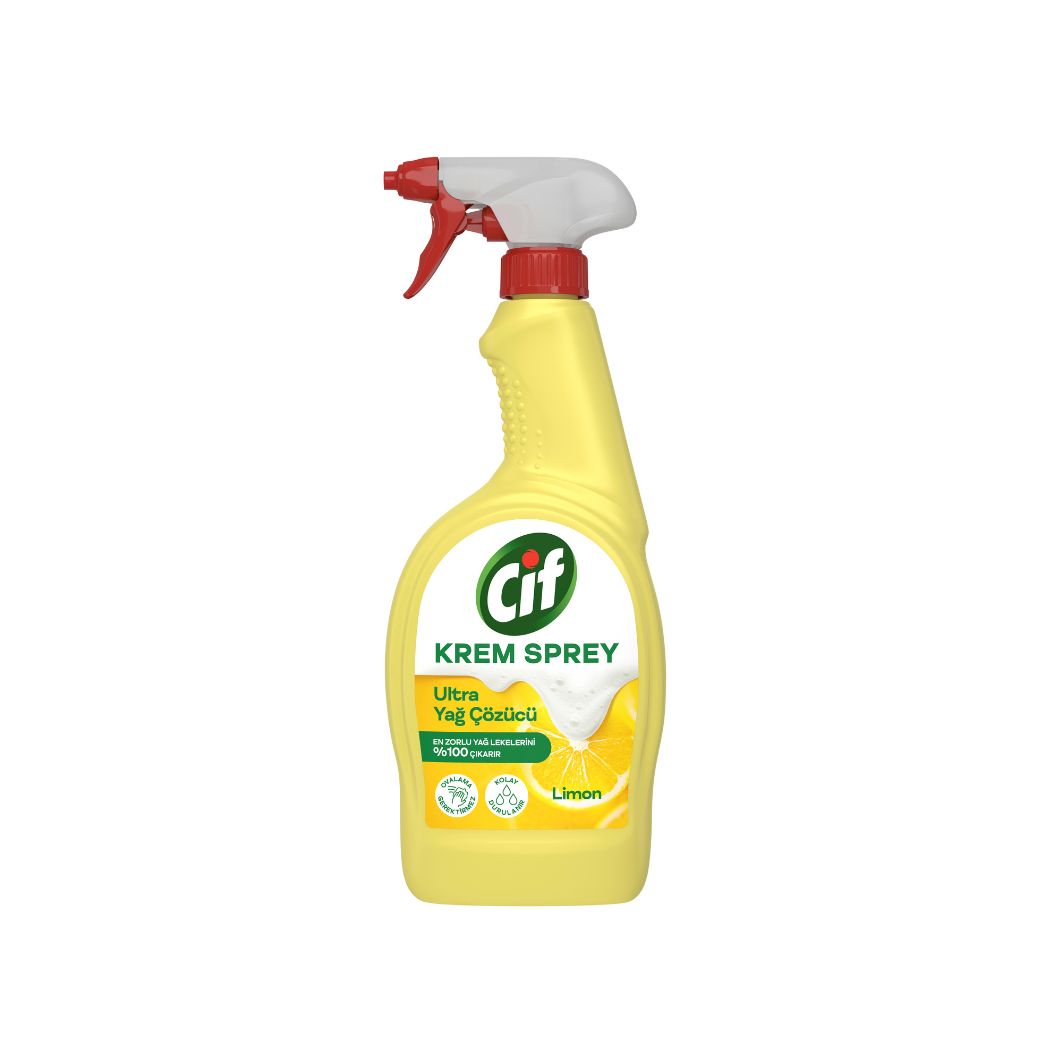 Cif Krem Sprey Limon Denebunu Cif Krem Sprey Limon Denebunu